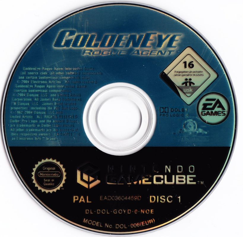 GoldenEye: Rogue Agent cover or packaging material - MobyGames