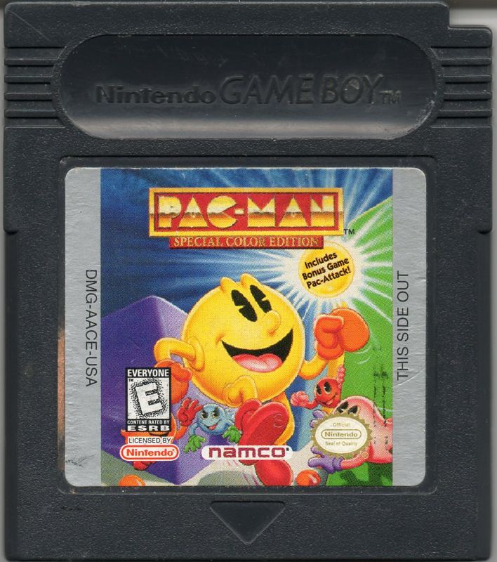 Pac-Man: Special Color Edition cover or packaging material - MobyGames