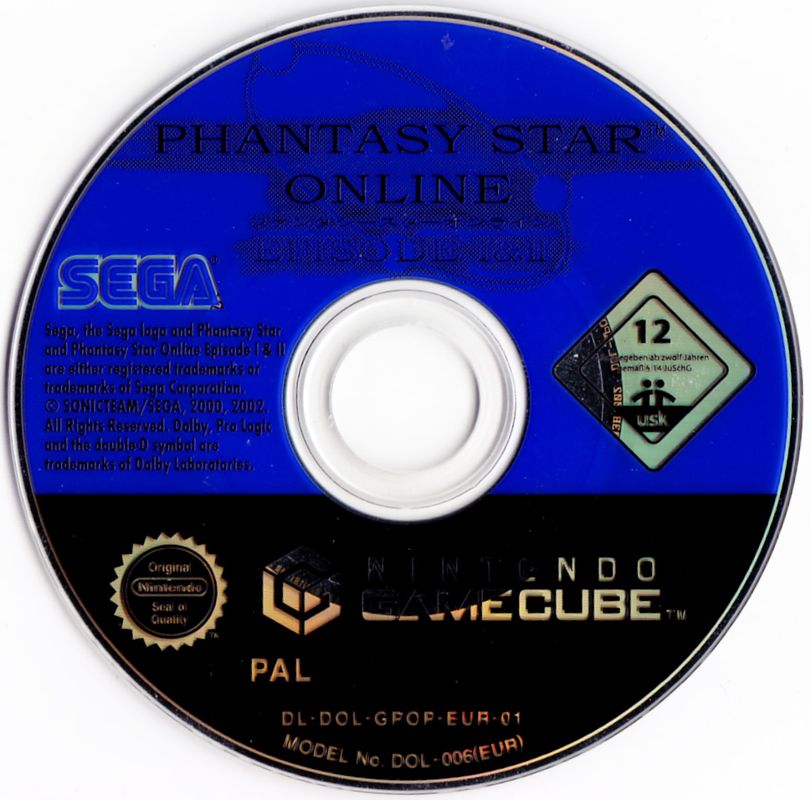 Phantasy Star Online: Episode I & II cover or packaging material ...