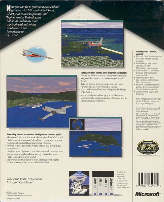 Microsoft Caribbean: Scenery Enhancement for Microsoft Flight Simulator ...
