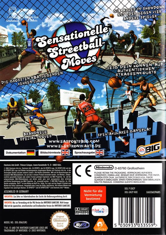 NBA Street Vol. 2 cover or packaging material - MobyGames