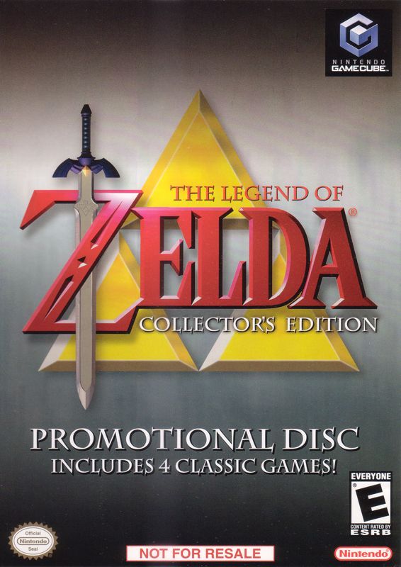 The Legend of Zelda: Collector's Edition cover or packaging material ...