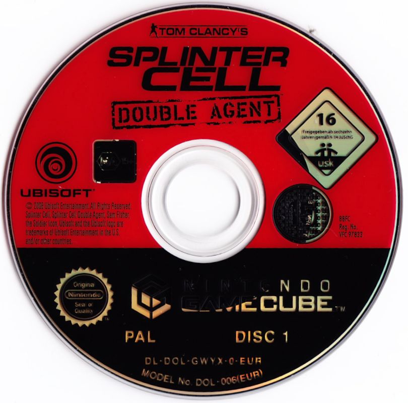 Tom Clancy's Splinter Cell: Double Agent cover or packaging material - MobyGames