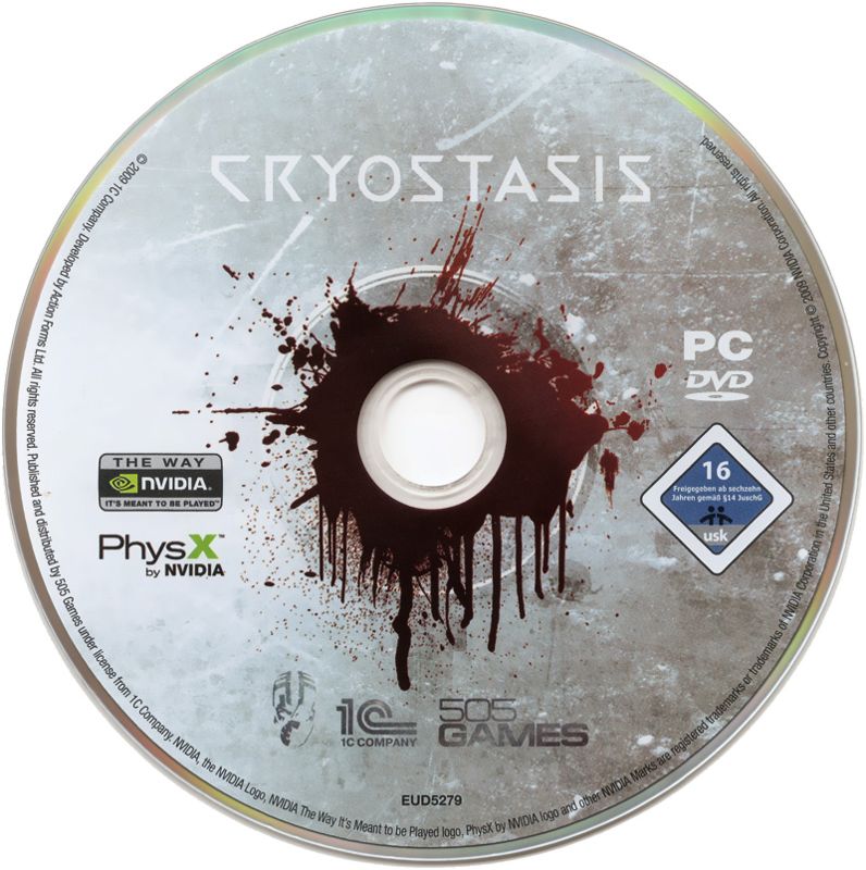 Cryostasis cover or packaging material - MobyGames