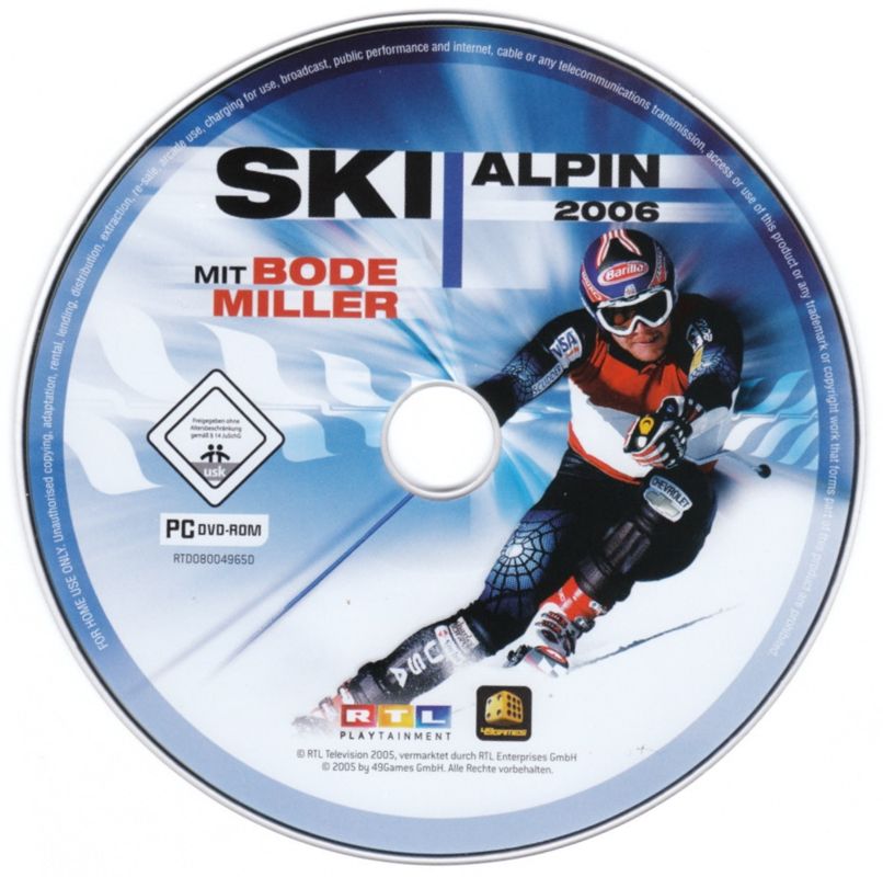 Bode Miller Alpine Skiing cover or packaging material - MobyGames