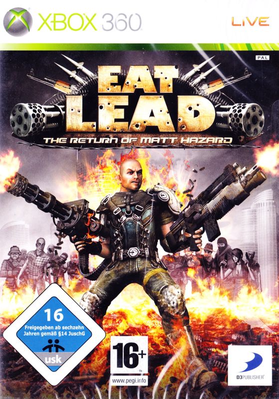 Eat Lead: The Return of Matt Hazard cover or packaging material - MobyGames