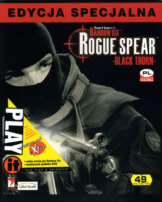 Tom Clancy's Rainbow Six: Rogue Spear - Black Thorn cover or packaging ...