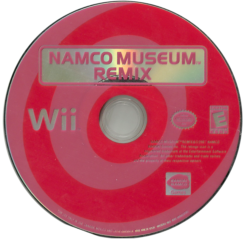 Namco Museum Remix cover or packaging material - MobyGames