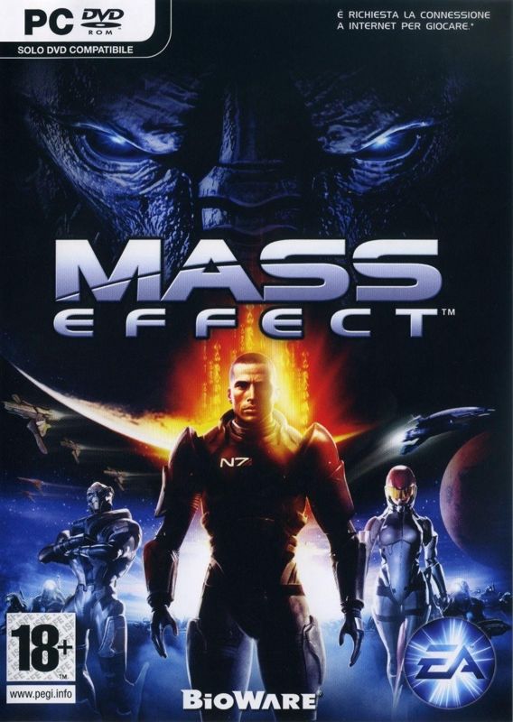 Mass Effect cover or packaging material - MobyGames
