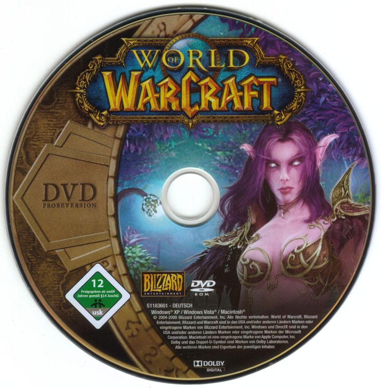 World of Warcraft cover or packaging material - MobyGames