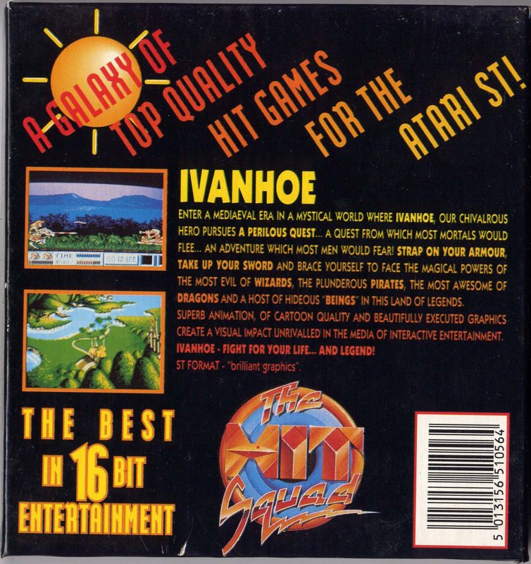 Ivanhoe cover or packaging material - MobyGames