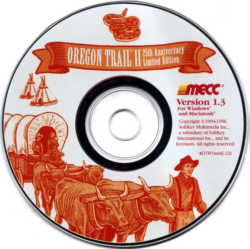 Oregon Trail II cover or packaging material - MobyGames