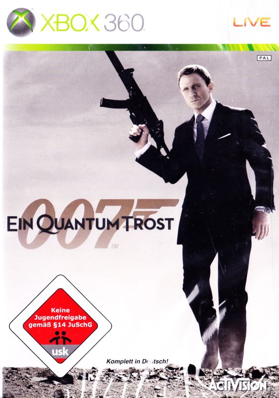 007: Quantum of Solace cover or packaging material - MobyGames
