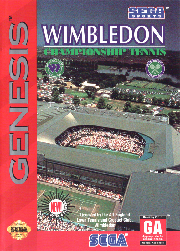 Wimbledon Championship Tennis cover or packaging material - MobyGames