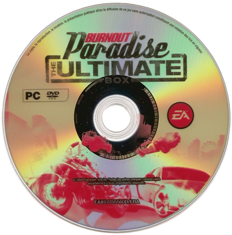 Burnout: Paradise - The Ultimate Box cover or packaging material ...