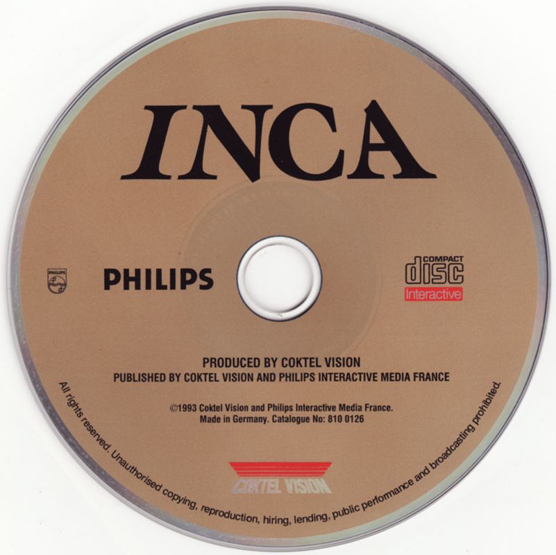 Inca cover or packaging material - MobyGames