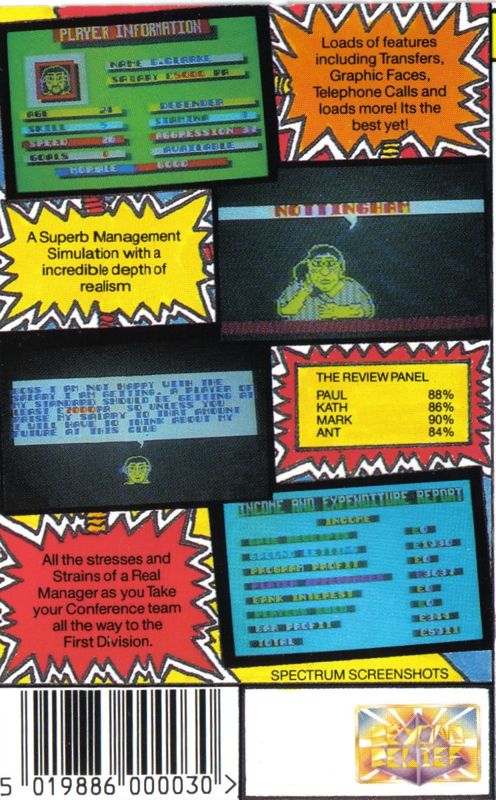 Jimmy's Soccer Manager cover or packaging material - MobyGames