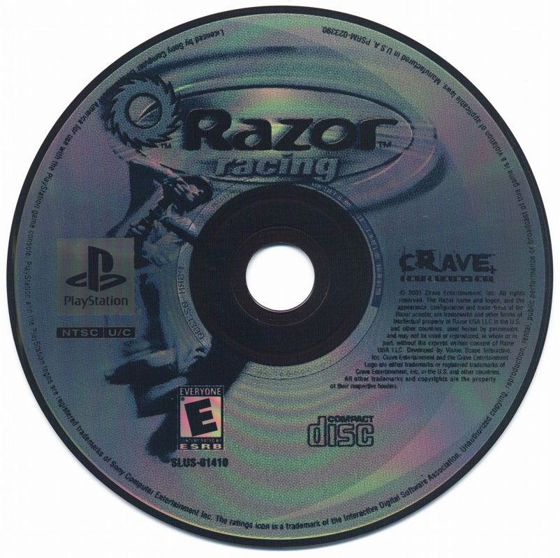 Razor Racing cover or packaging material - MobyGames