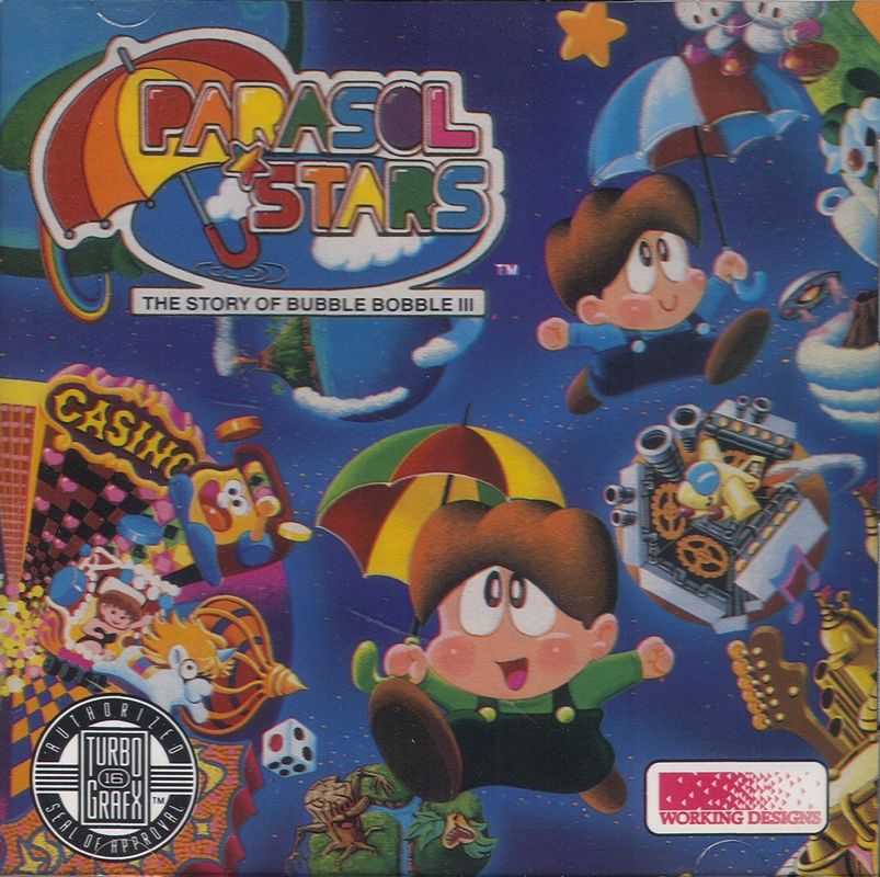 Parasol Stars: The Story of Bubble Bobble III cover or packaging ...