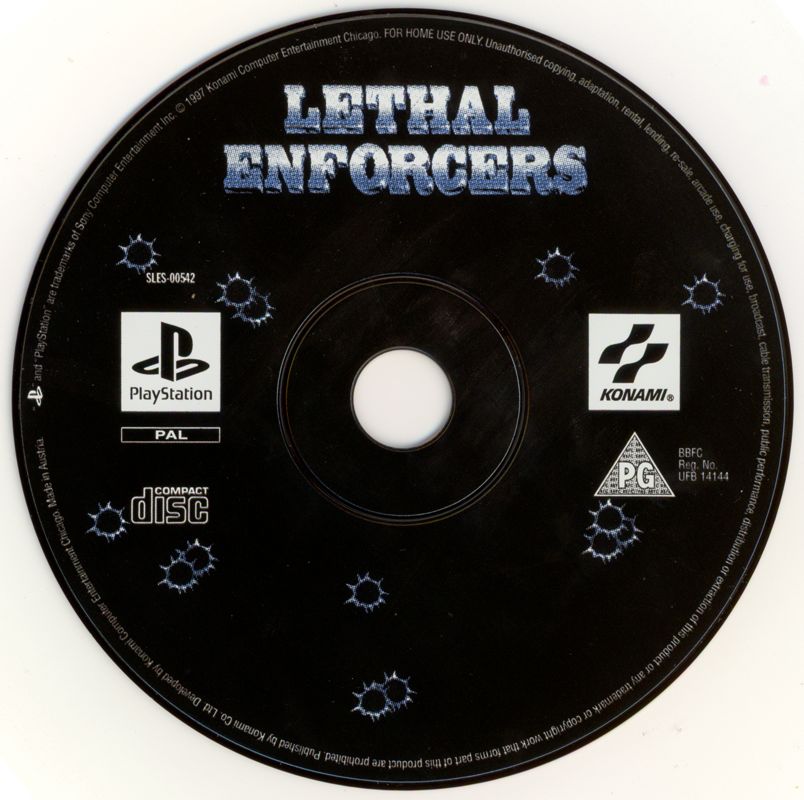 Lethal Enforcers I & II cover or packaging material - MobyGames