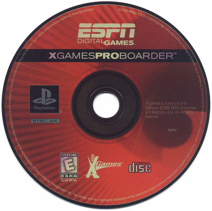 X-Games: Pro Boarder cover or packaging material - MobyGames