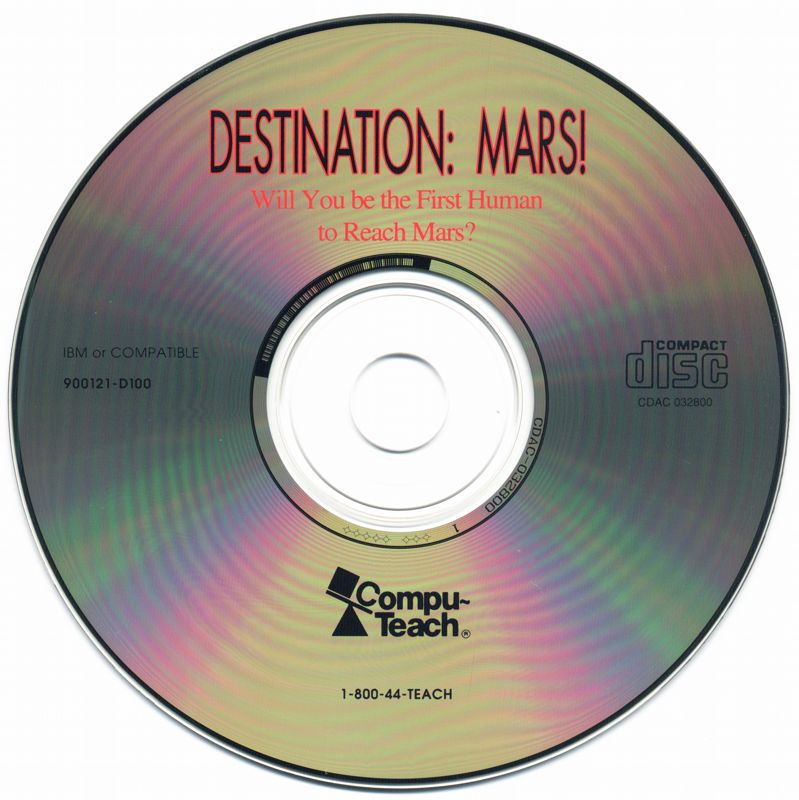 Destination: Mars! cover or packaging material - MobyGames