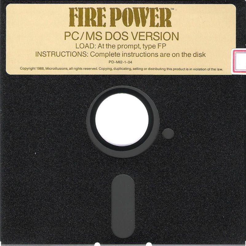 Fire Power cover or packaging material - MobyGames