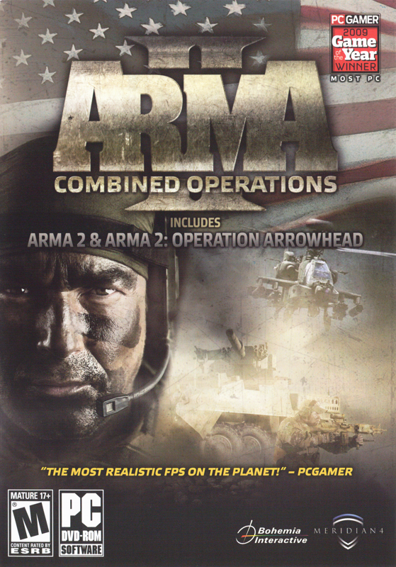 Arma II: Combined Operations cover or packaging material - MobyGames