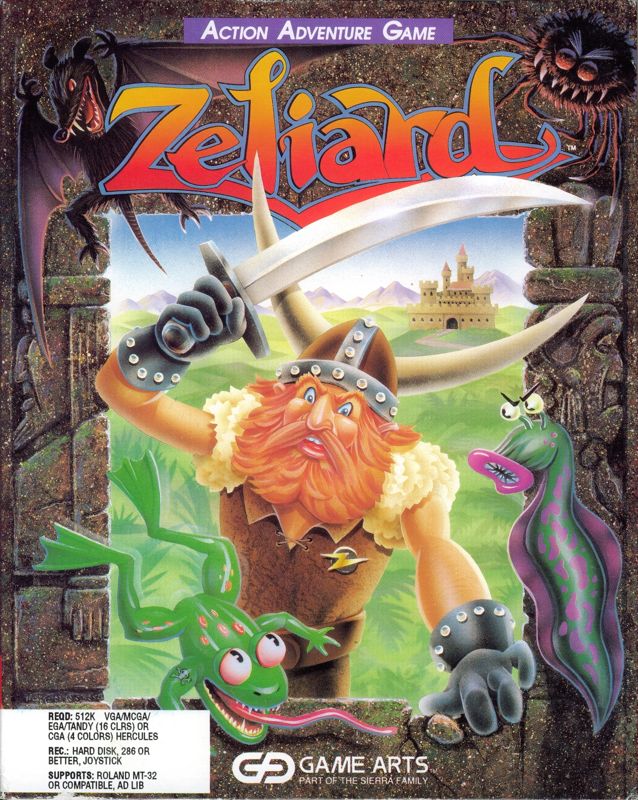 Zeliard cover or packaging material - MobyGames