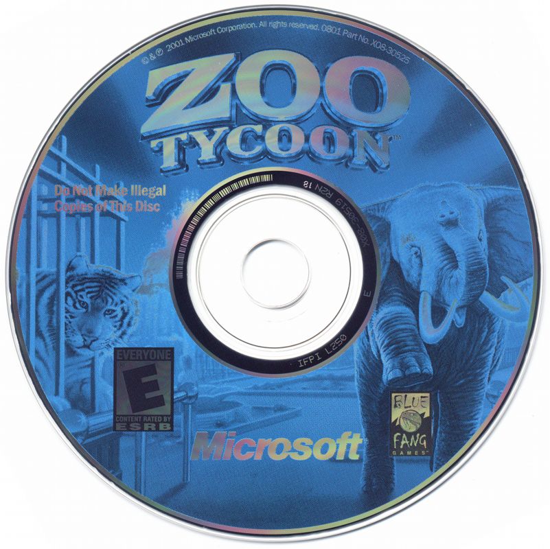Zoo Tycoon cover or packaging material - MobyGames