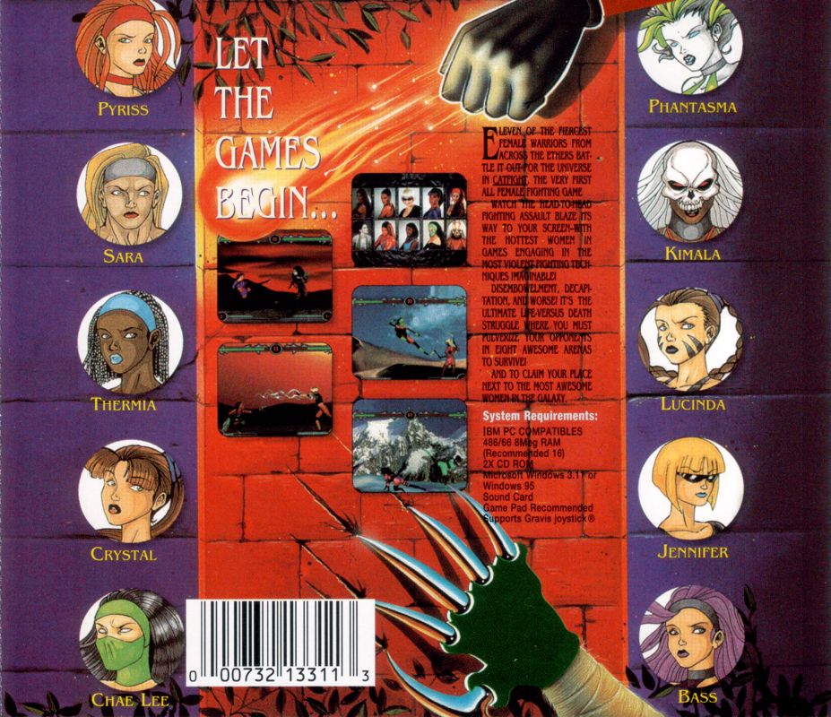 CatFight: The Ultimate Female Fighting Game cover or packaging material ...