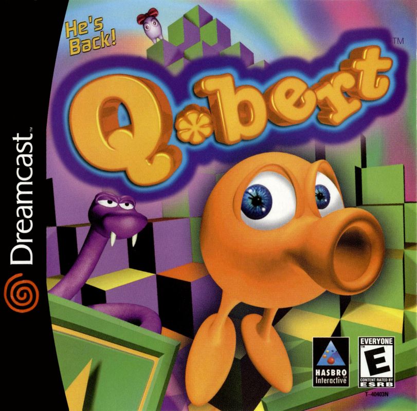 Q*bert cover or packaging material - MobyGames