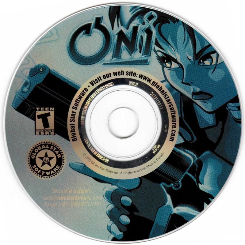 Oni cover or packaging material - MobyGames