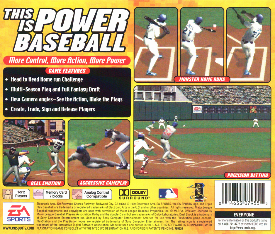 Triple Play 2000 cover or packaging material - MobyGames