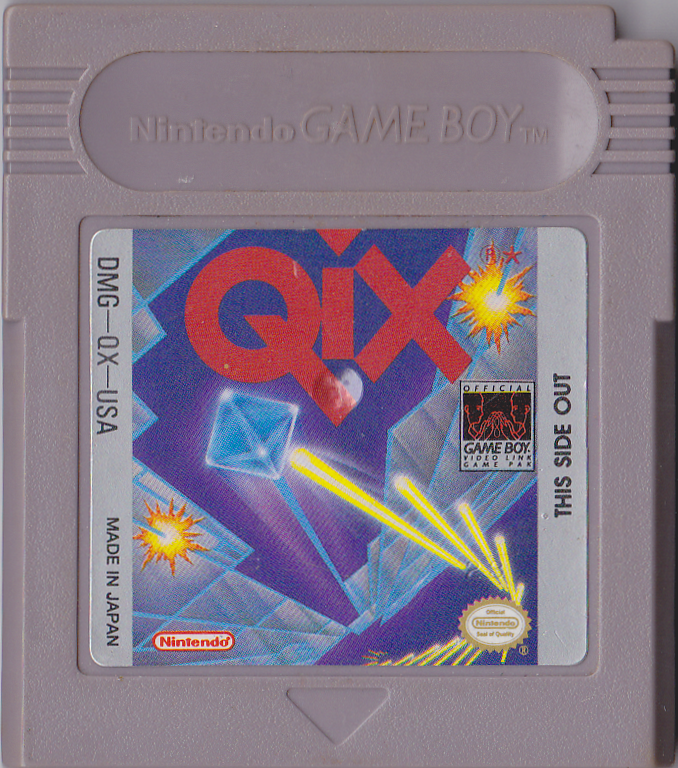 QIX cover or packaging material - MobyGames