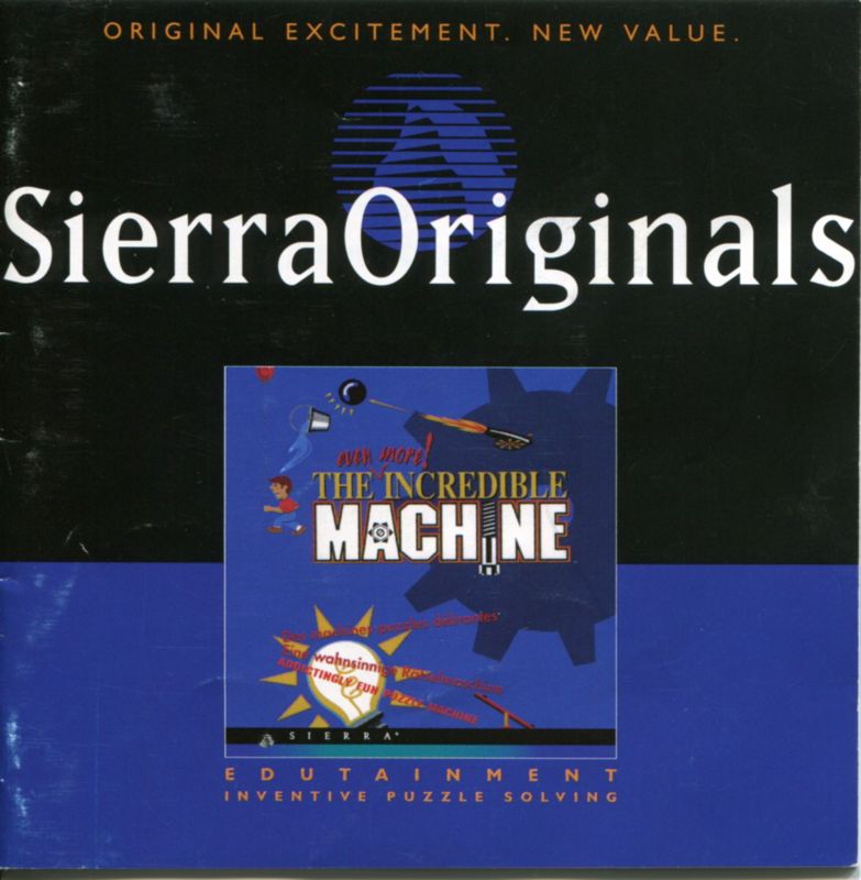 The Even More! Incredible Machine cover or packaging material - MobyGames