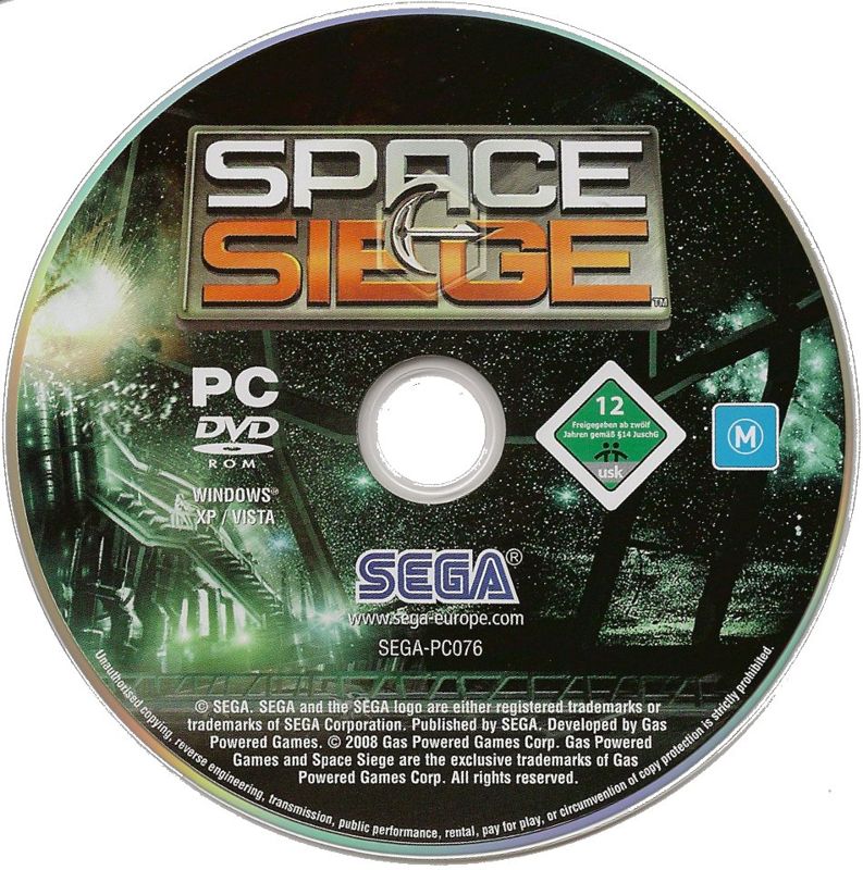 Space Siege cover or packaging material - MobyGames