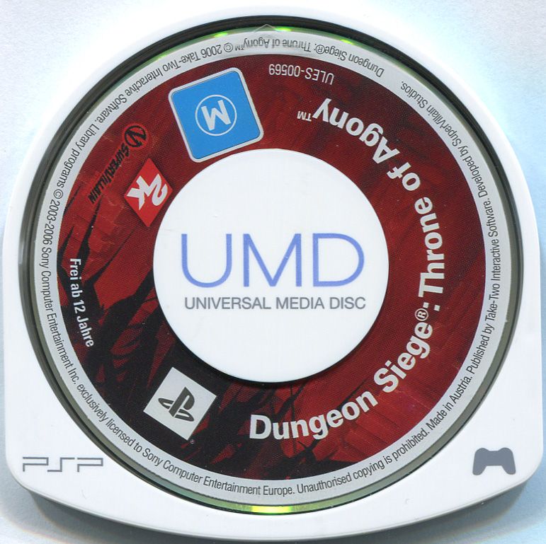 Dungeon Siege: Throne of Agony cover or packaging material - MobyGames