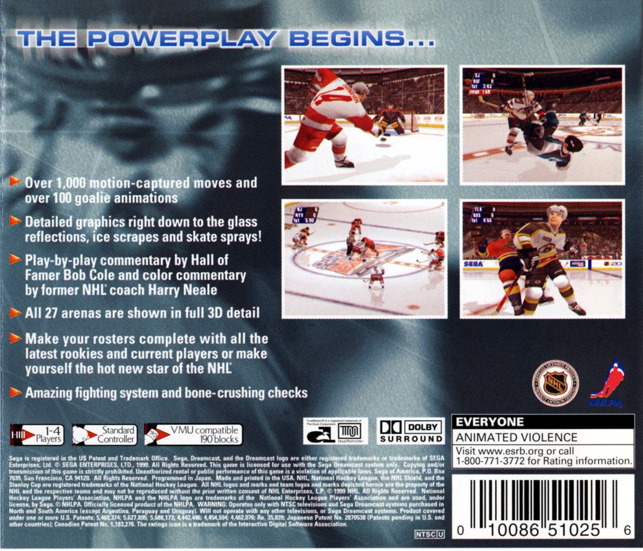NHL 2K cover or packaging material - MobyGames