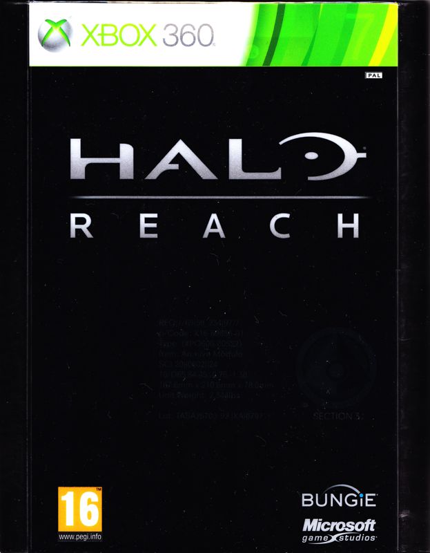 Halo: Reach (Limited Edition) (2010) - MobyGames