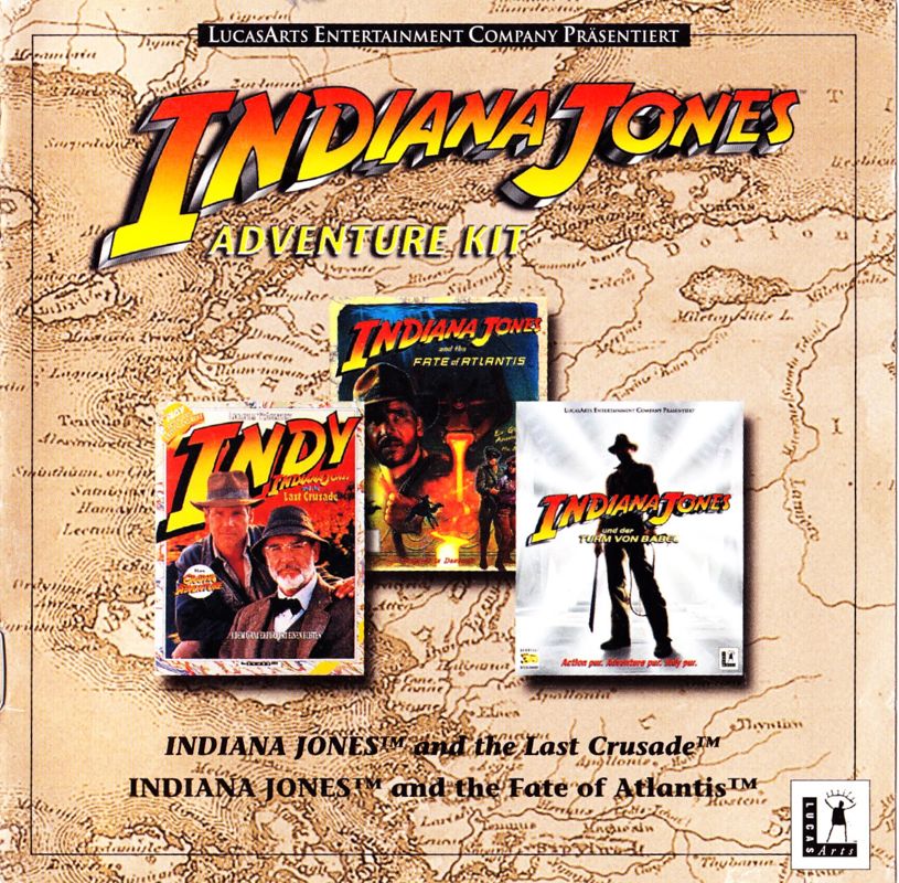Indiana Jones Adventure Kit cover or packaging material - MobyGames
