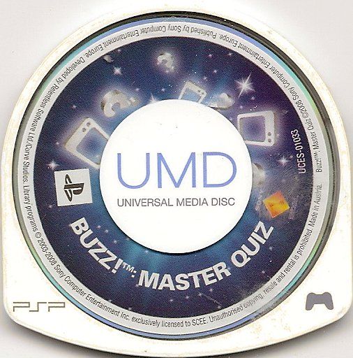 Buzz! Master Quiz cover or packaging material - MobyGames