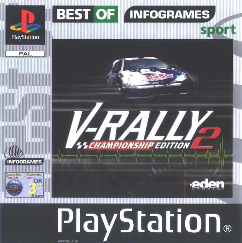 Need for Speed: V-Rally 2 cover or packaging material - MobyGames