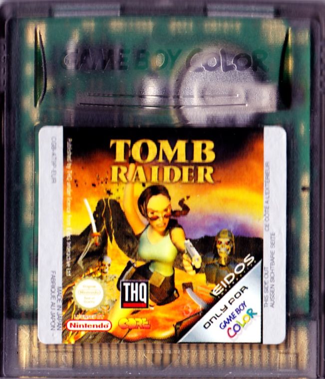 Tomb Raider Starring Lara Croft cover or packaging material - MobyGames