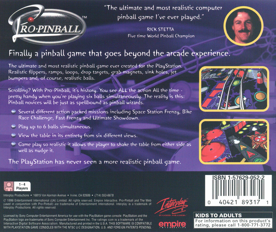 Pro Pinball: The Web cover or packaging material - MobyGames