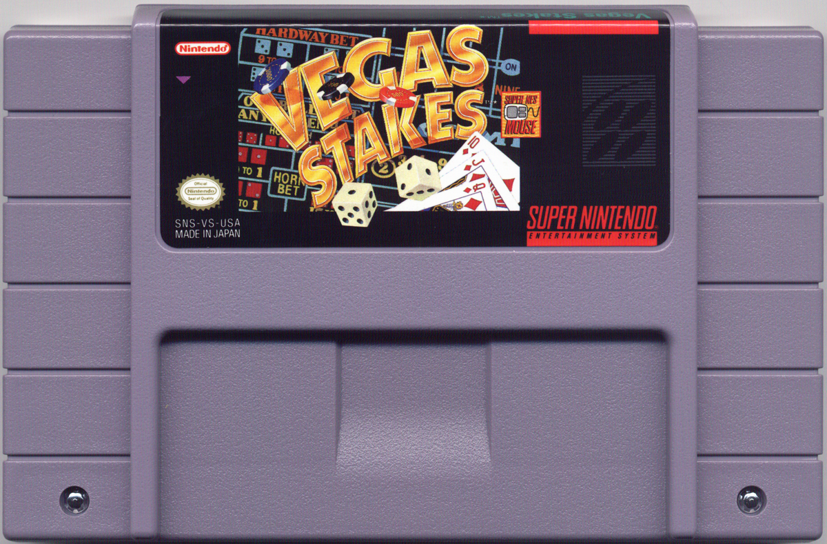 Vegas Stakes cover or packaging material - MobyGames