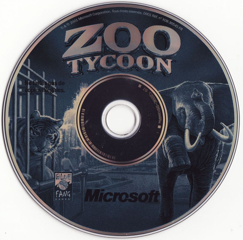Zoo Tycoon cover or packaging material - MobyGames
