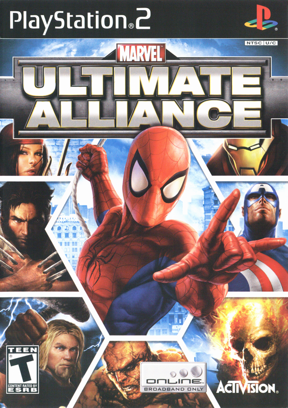 Marvel Ultimate Alliance cover or packaging material - MobyGames