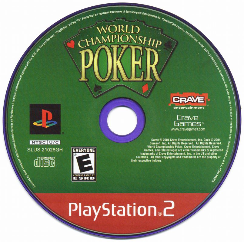 World Championship Poker cover or packaging material - MobyGames