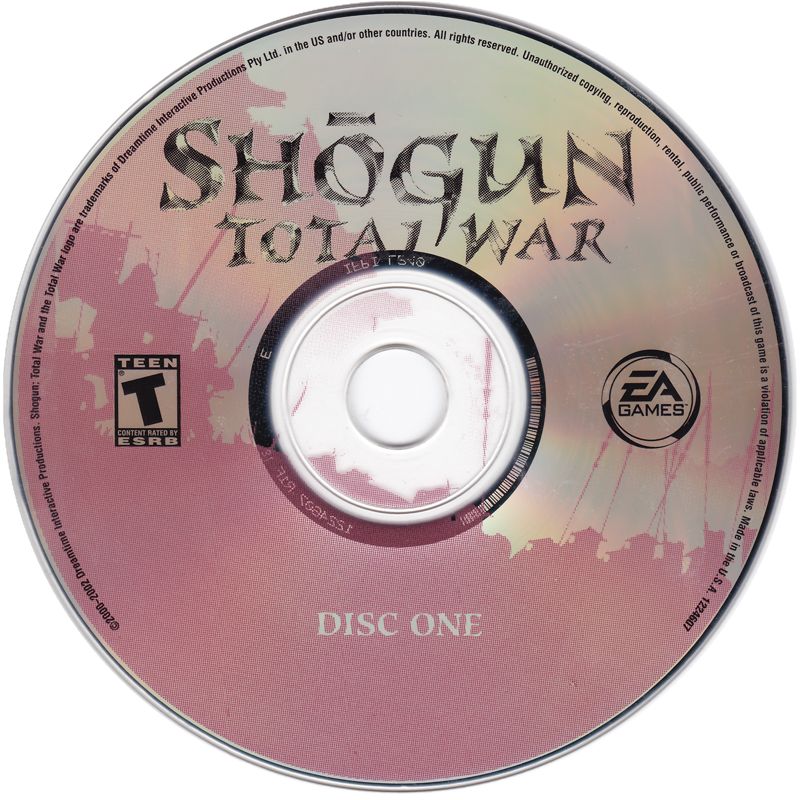 Shogun: Total War cover or packaging material - MobyGames